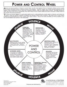 Power and Control Wheel - Tahirih Justice Center Tahirih Justice Center